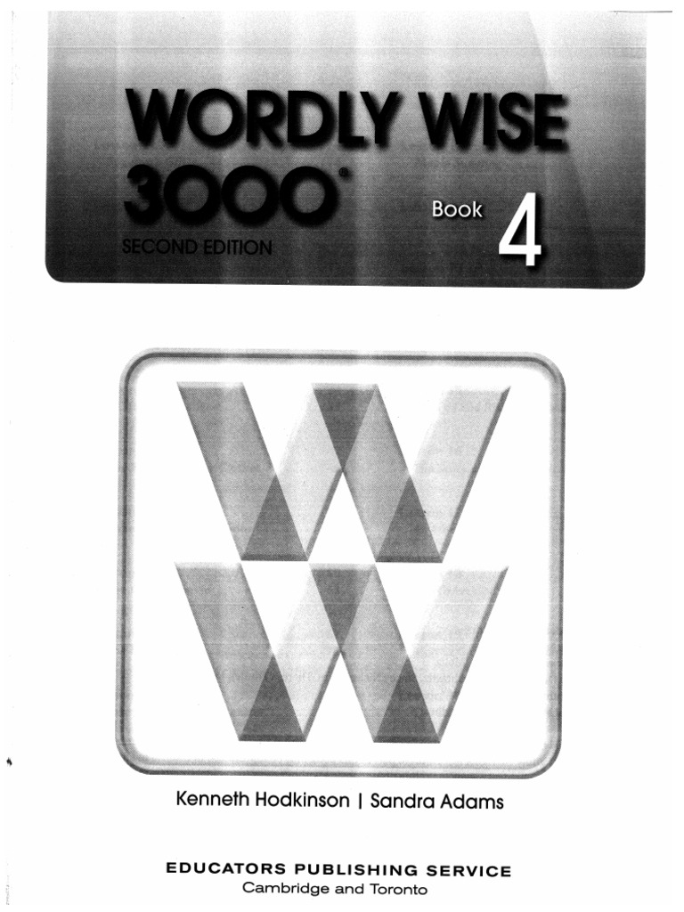 Wordly Wise 3000 Book 4 | PDF