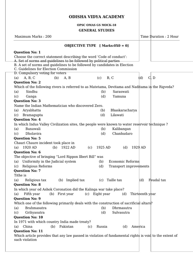 MOCK-18 | PDF | Gross Domestic Product | Venus