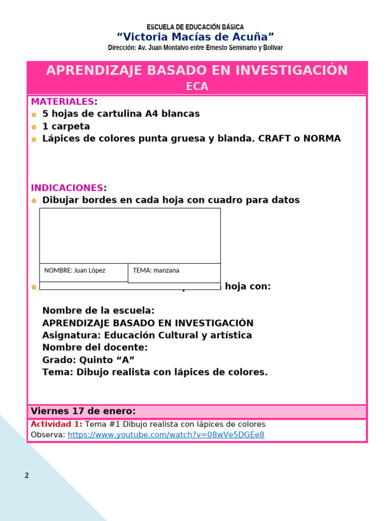 Dibujo Realista con Lápices de Colores | PDF