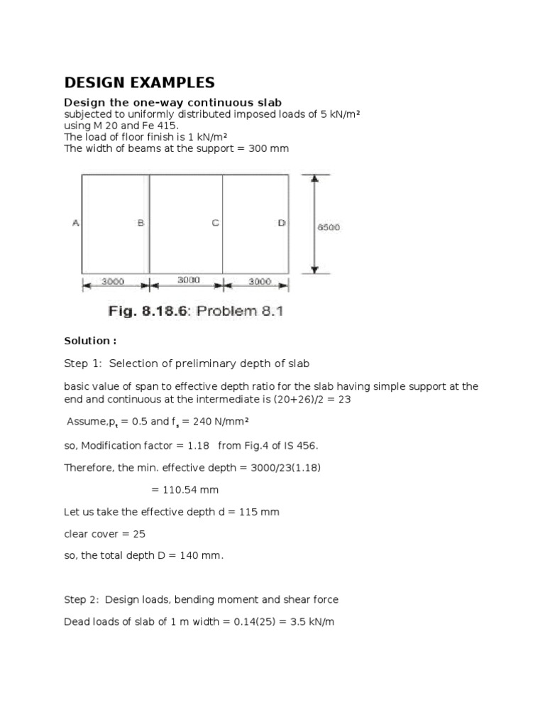 Design Examples | PDF | Bending | Structural Engineering