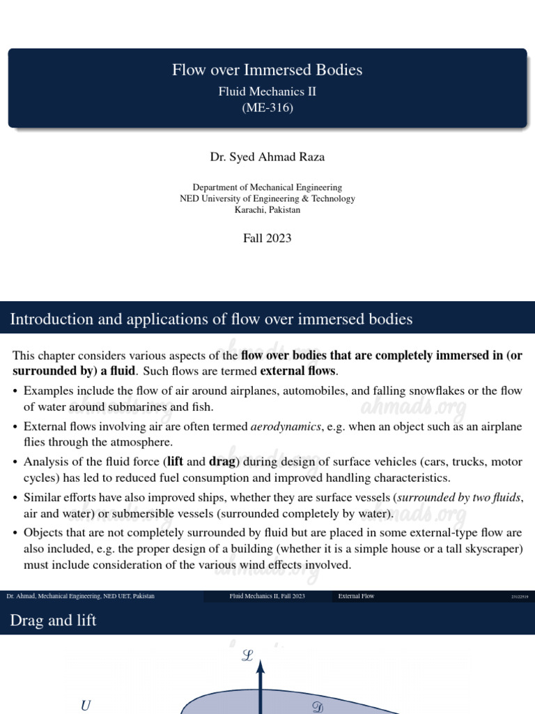 FM2 | PDF | Fluid Dynamics | Boundary Layer