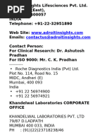 Abbott India Office Locations and Contacts | PDF | Business ...