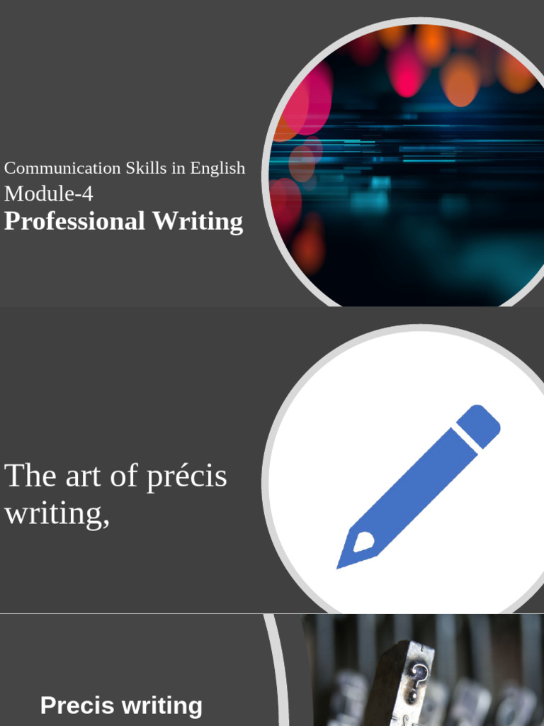 Communication Skills in English Module-4 Topic-1 | PDF | Human Communication | Communication