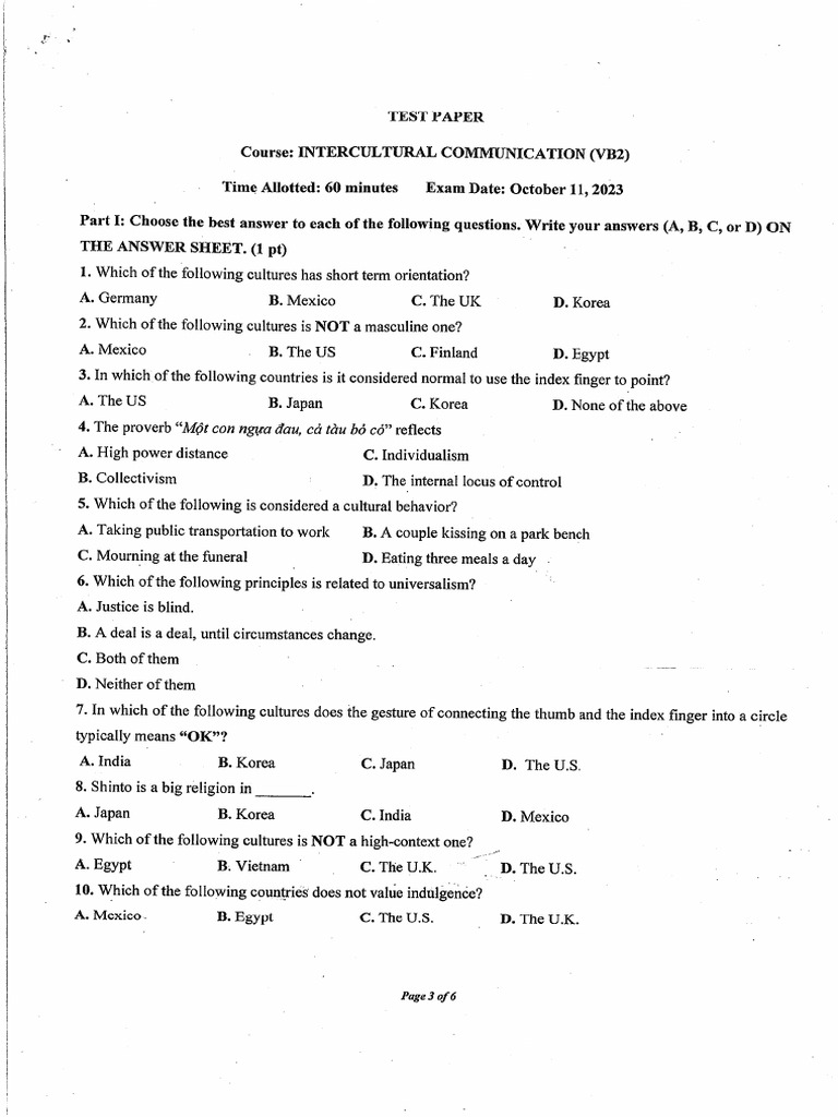 ICC Final (VB2) | PDF