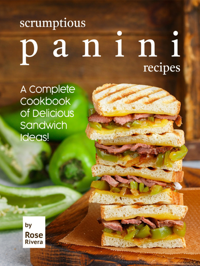 Delicious Panini Recipes Cookbook | PDF | Pesto | Grilling
