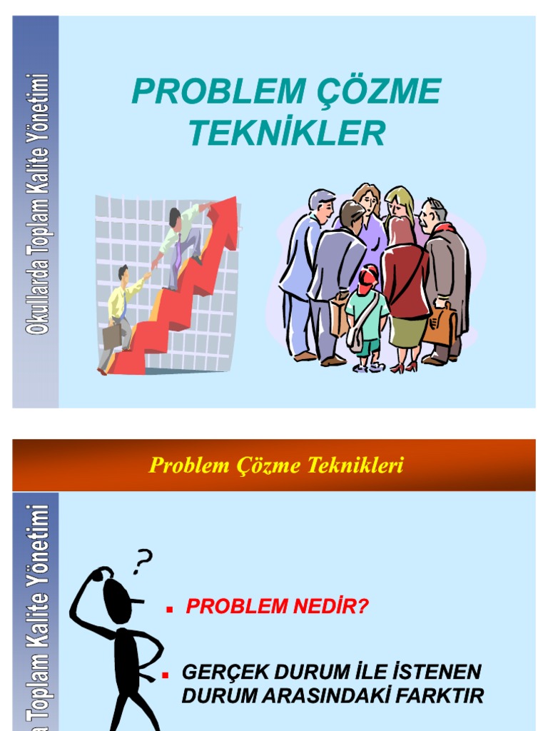 TKY Problem Cozme Teknikleri | PDF