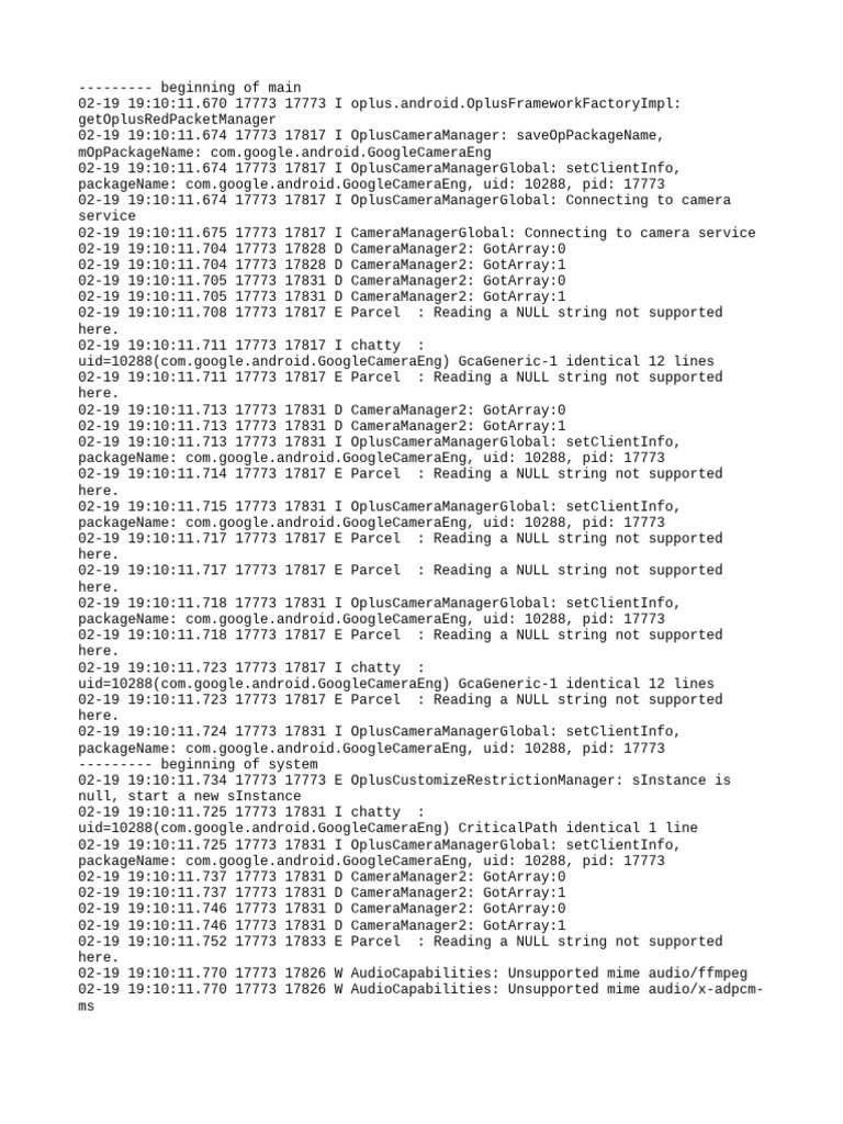 Logcat 1739972411565 | PDF | Software | Software Engineering