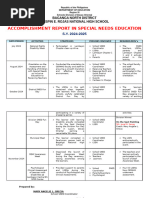 Sped Action Plan For Learners With Special Needs | PDF | Teachers ...