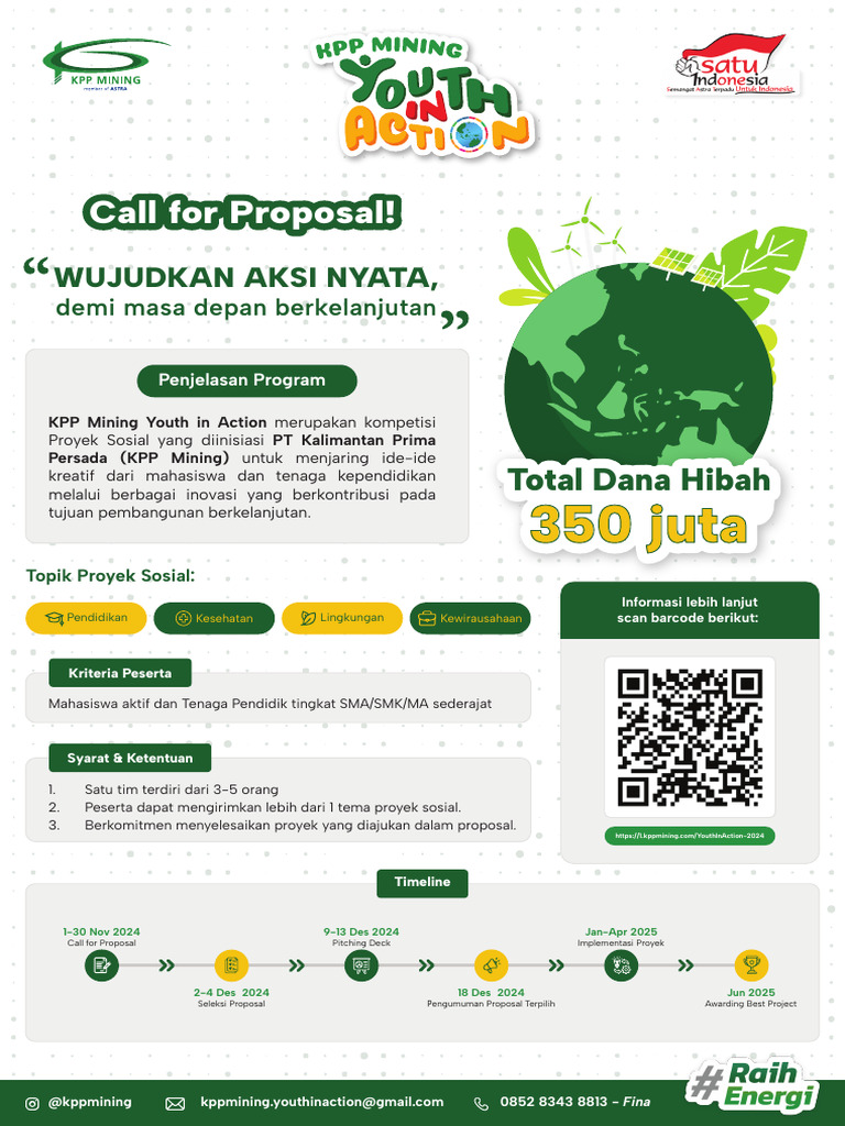 Poster KPP Mining Youth in Action | PDF