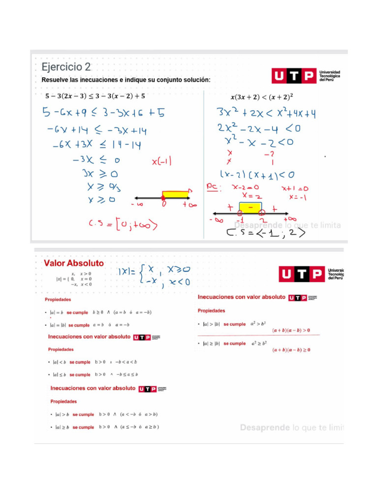 ejercicios de refuerzo | PDF