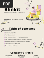 Difficulties Faced by Blinkit | PDF | Finance & Money Management