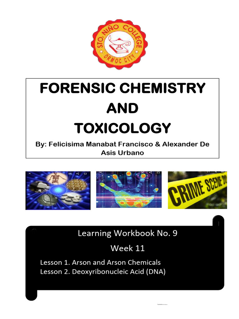 FORENSIC CHEMISTRY MODULE 9 WEEK 11.pdf - Efited | PDF | Smoke | Fires