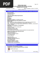 Metal Polish Safety Data Sheet | PDF | Dangerous Goods | Toxicity