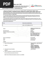 Form No 3CEB Clause by Clause Analysis | PDF | Loans | Interest