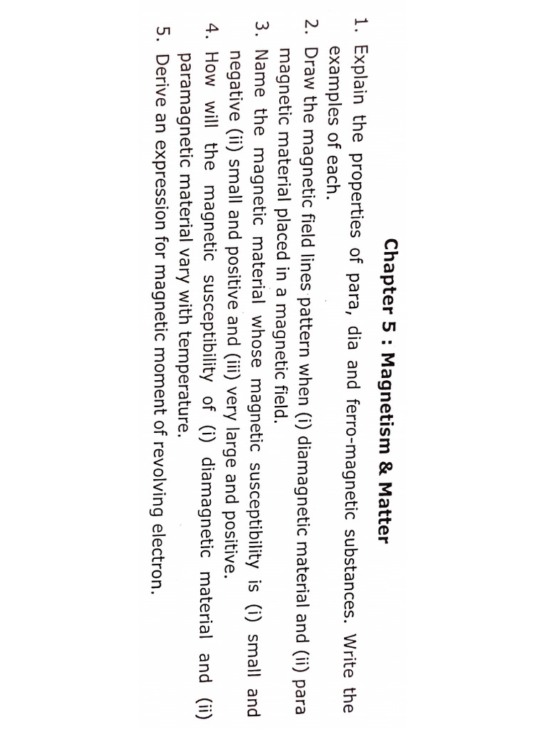 Most Important Topics in Magnet Cement Matter | PDF
