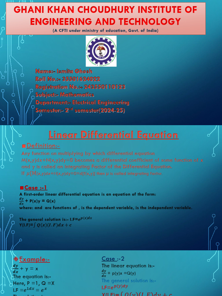 Ismita-EE-23 | PDF | Equations | Applied Mathematics