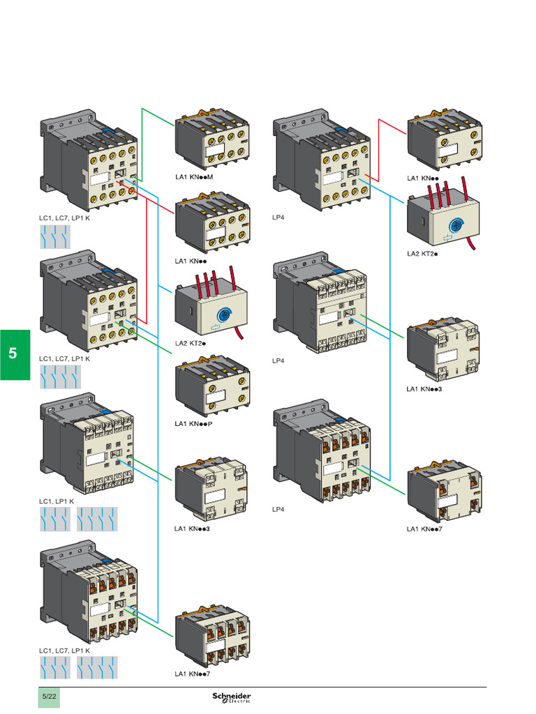 Schneider Contactor Catalogue 23 | PDF
