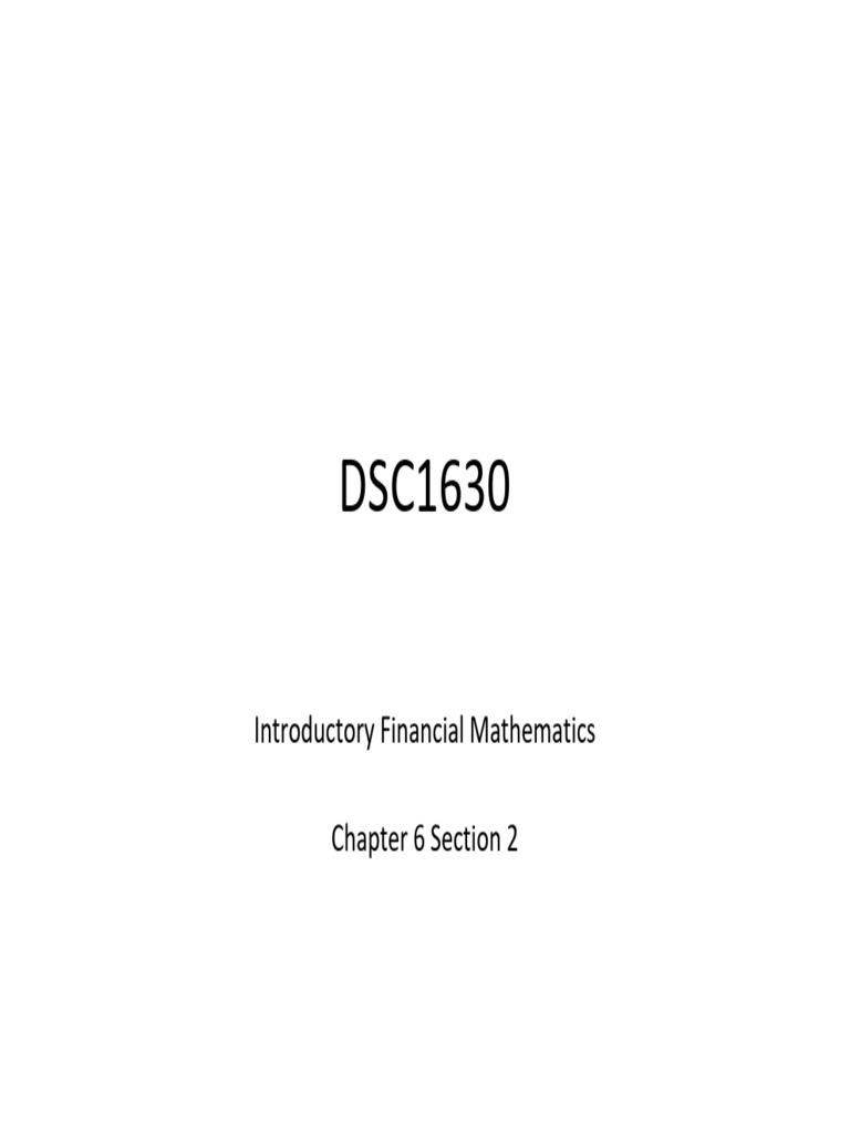 Chapter 6 Section 2 Ver 2 | PDF | Internal Rate Of Return | Private Sector