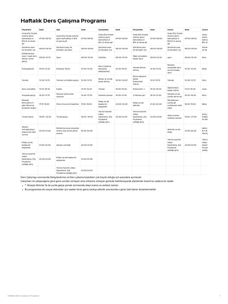 4cd48f78-d942-4bef-8006-813d4be8f91f_Haftalk_Ders_alma_Program | PDF