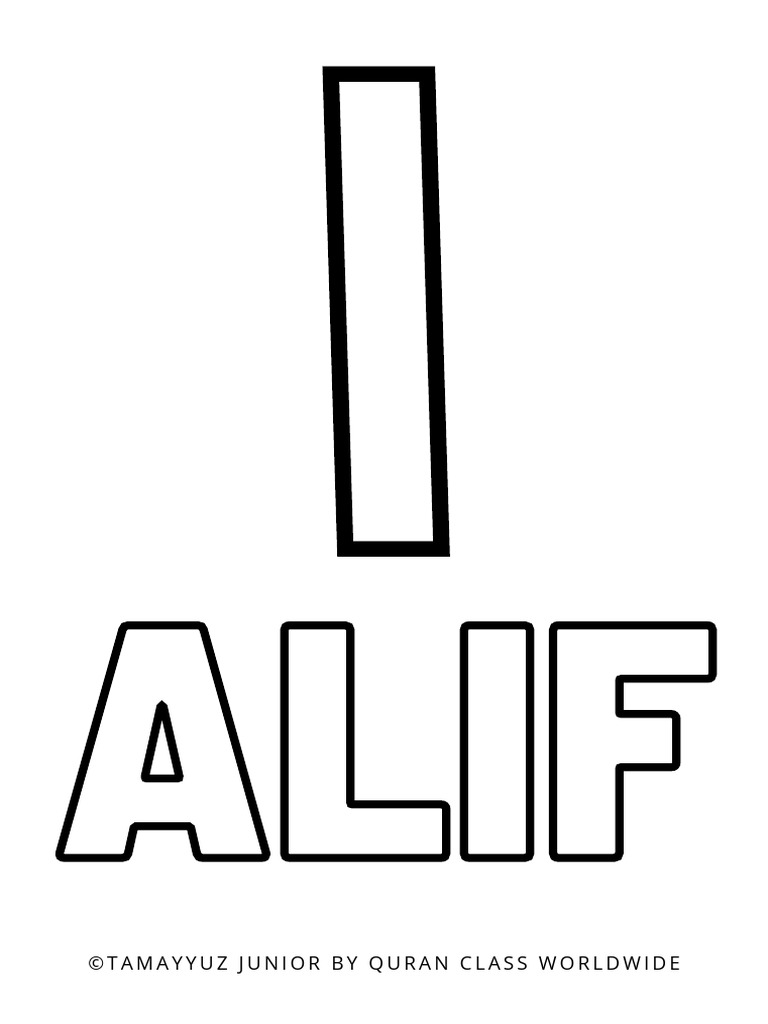 Huruf Hijaiyah Coloring | PDF