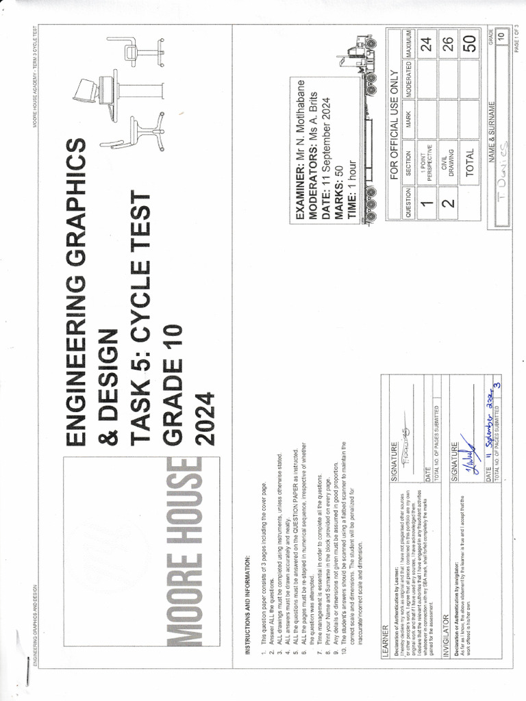 T.Davies EGD Term 3 | PDF