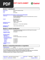 Castrol Multipurpose Grease SDS | PDF | Dangerous Goods | Toxicity