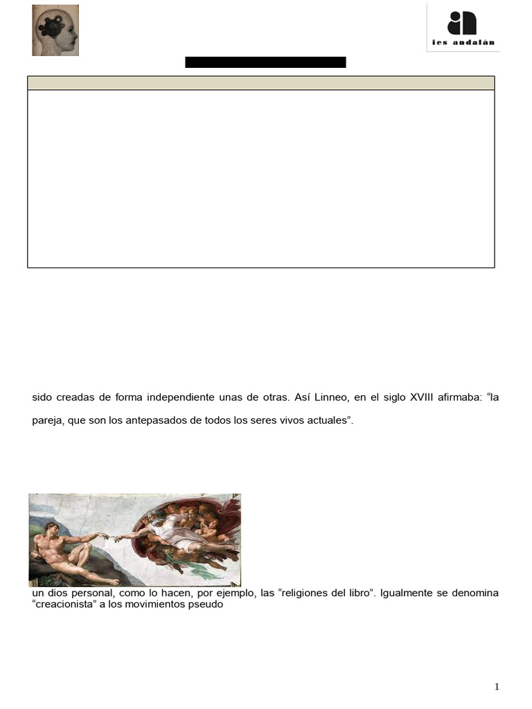 Tema 2. El Ser Humano | PDF | Razón | Evolución