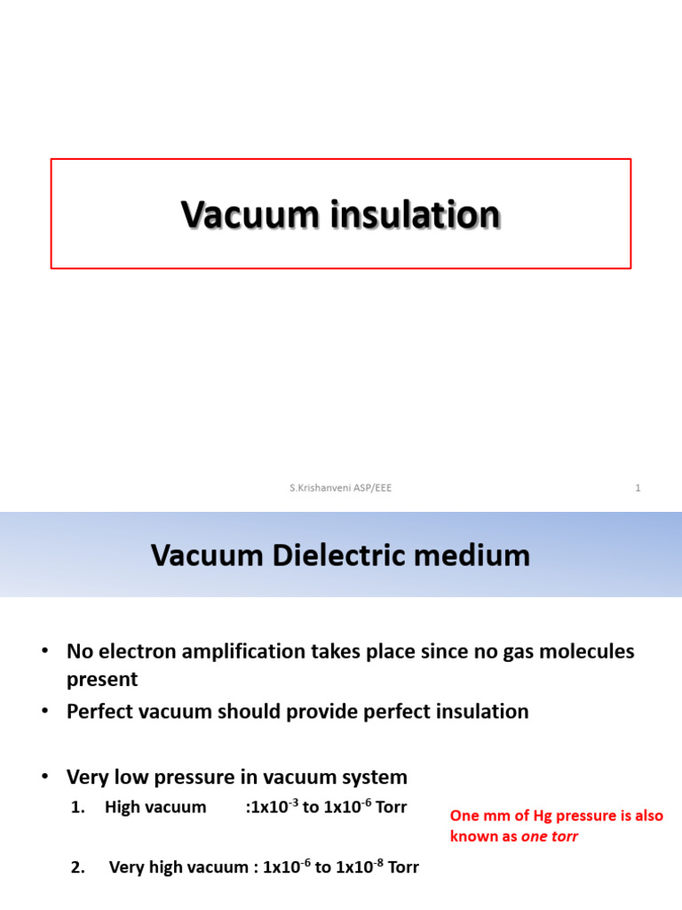 Vacuum Insulation Breakdown | PDF | Electrical Breakdown | Cathode