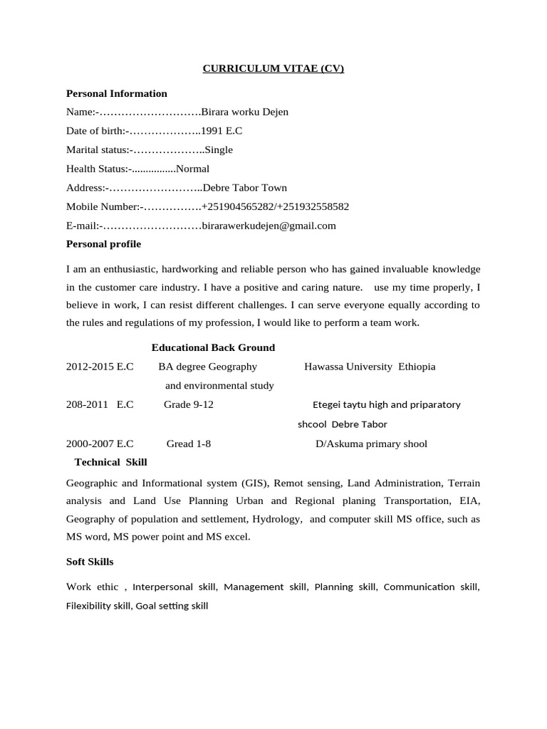 Bira GeESc CVnew | PDF