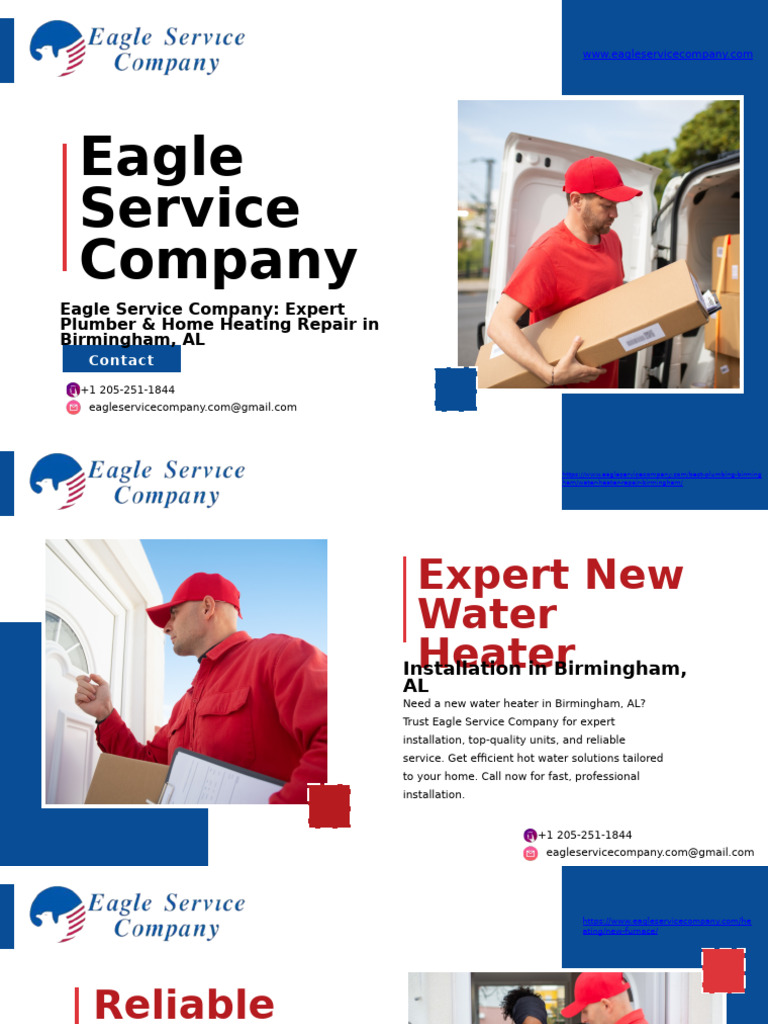 Eagle Service Co: Plumbing & Heating in Birmingham | PDF | Water ...