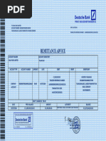 REMITTANCE APPLICATION FORM - Standard Chartered Bank | PDF | Overdraft ...