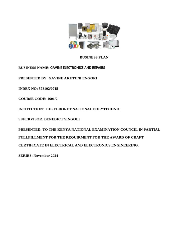 Craft Certificate Business Plan | PDF | Pricing | Prices