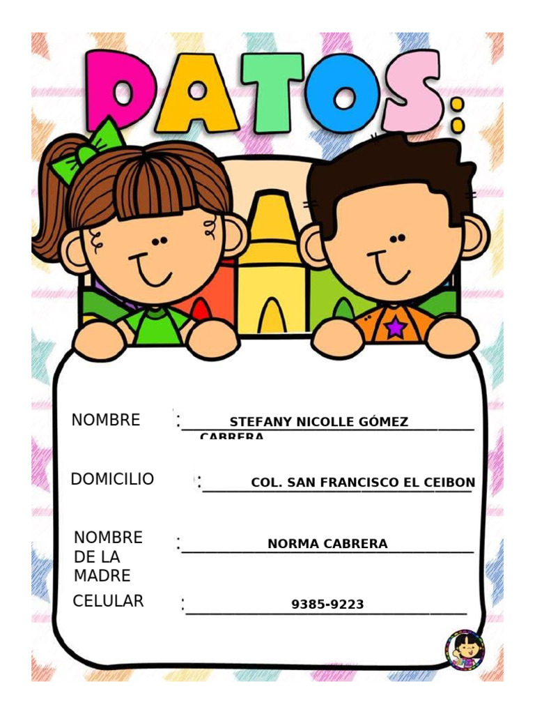 Portadas de Expedientes | PDF