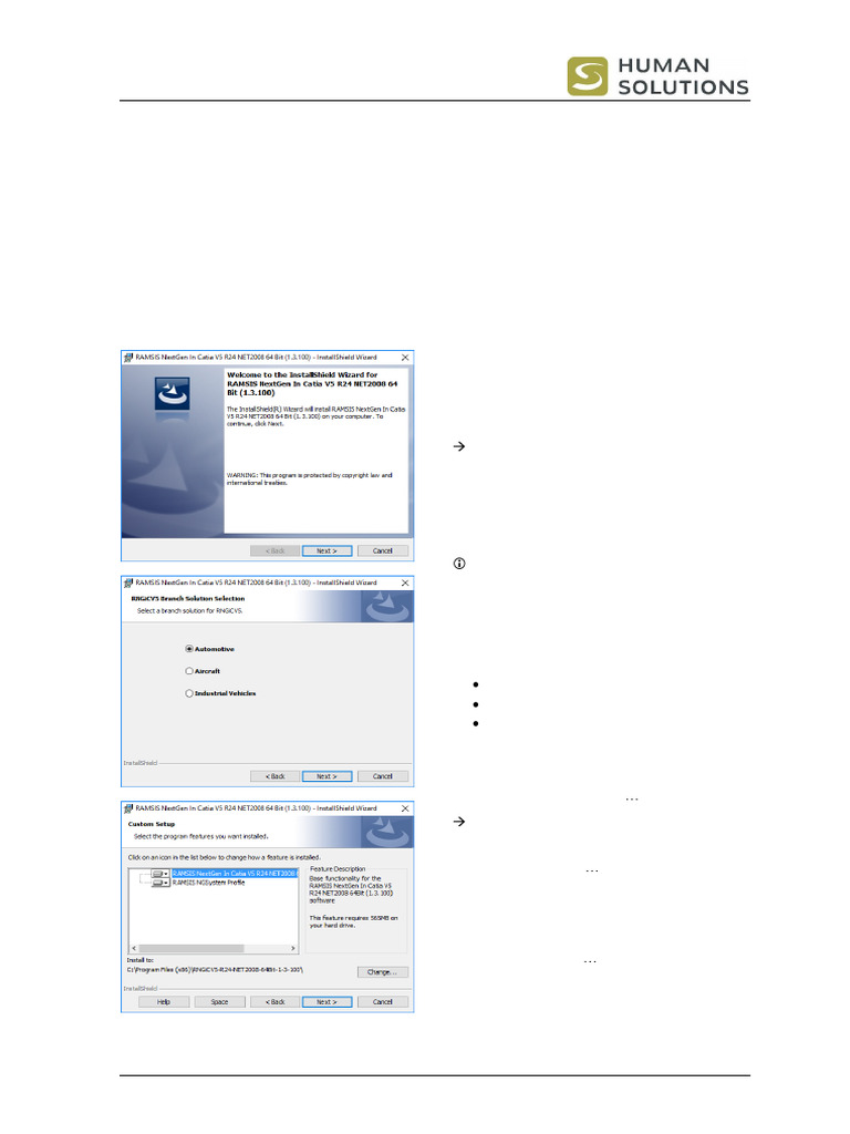 RAMSIS NextGen QuickInstallationGuide English | PDF | Computer File ...