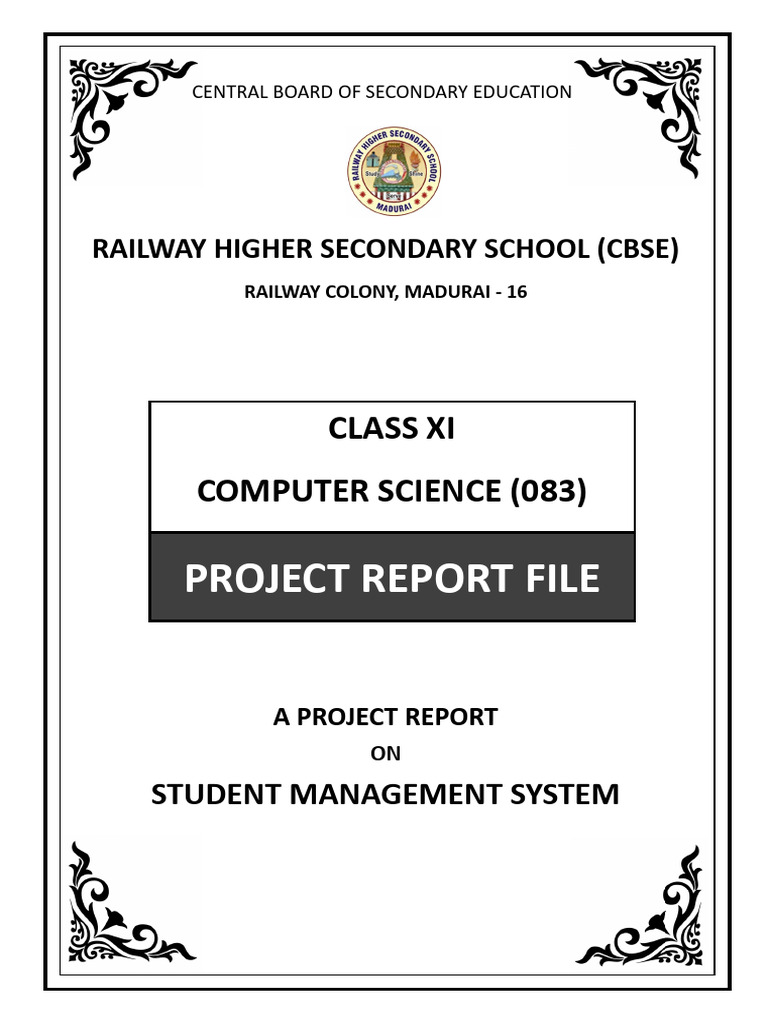 Student Management System Xi A | PDF | Computing | Computer Architecture