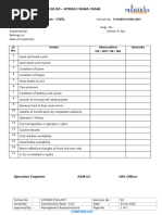 Grader Inspection Checklist | PDF