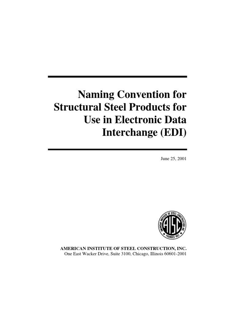 Steel Naming Conventions | PDF | Structural Steel | Pipe (Fluid Conveyance)