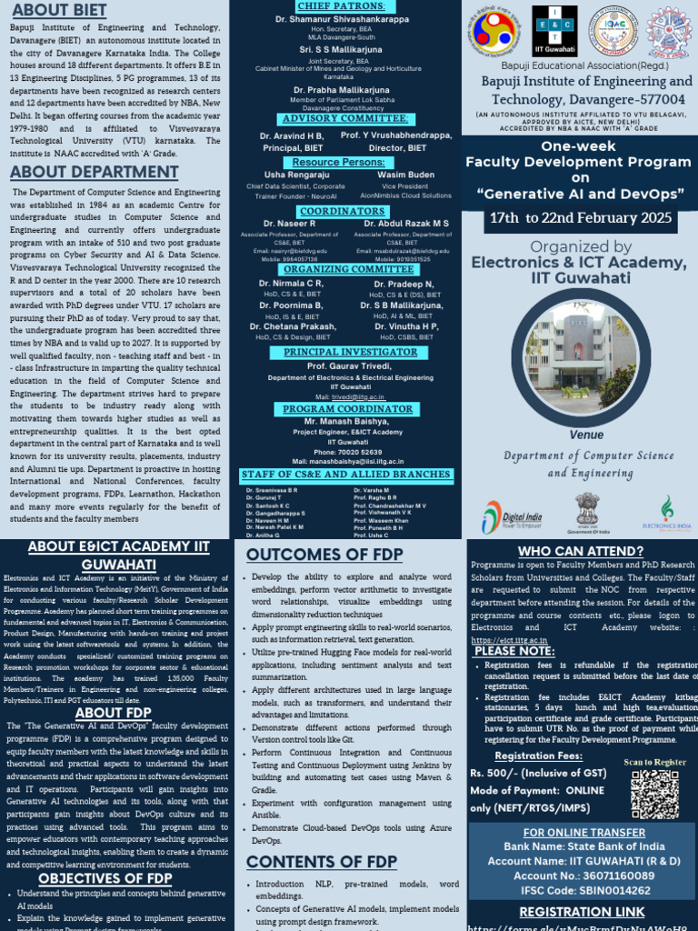 FDP - Generative AI and DevOps | PDF | Artificial Intelligence | Intelligence (AI) & Semantics