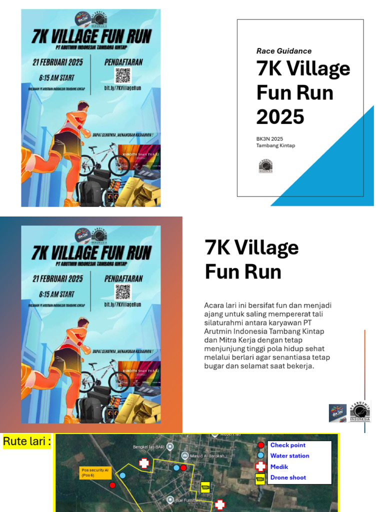 Panduan 7K Village Fun Run | PDF