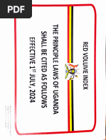 7th Revised Edition of The Principal Laws of Uganda | PDF | Uganda | Taxes