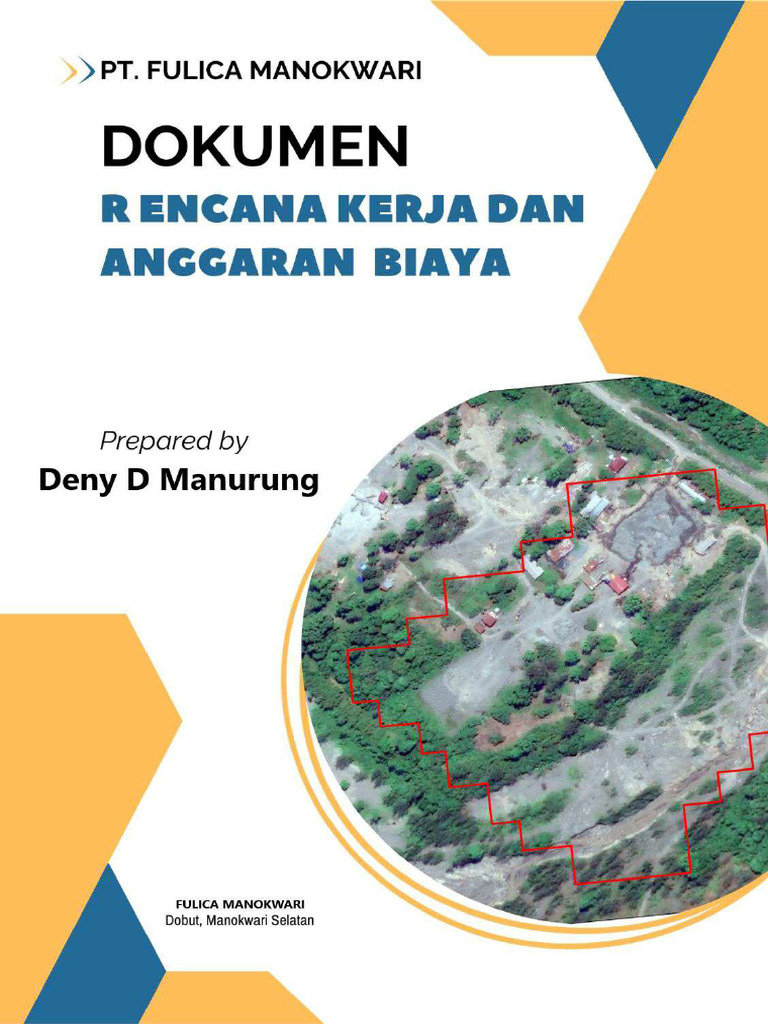 Dokumen Rkab Tahun 2024-2027 Pt. Fulica Manokwari-2 | PDF