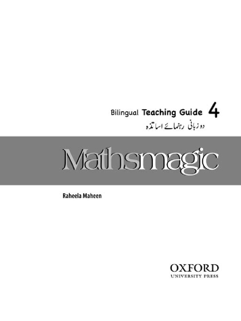 Class IV Math Teaching Guide | PDF | Circle | Mathematics