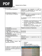 7es Lesson Plan in Filipino | PDF