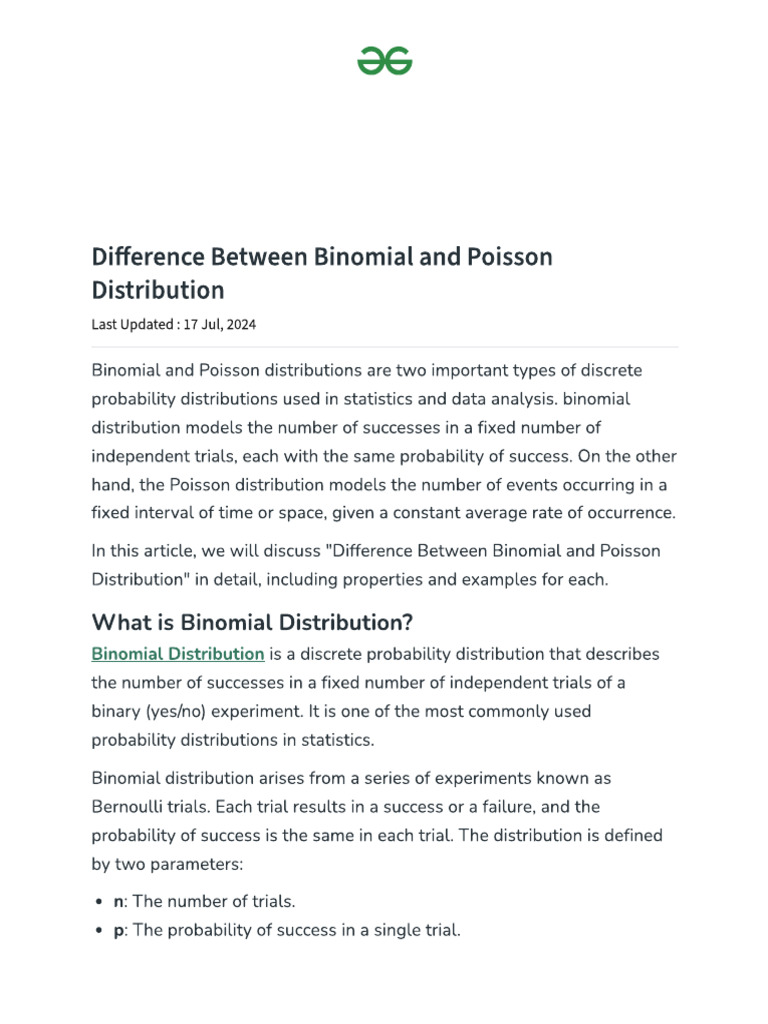 Binomial Distribuion | PDF