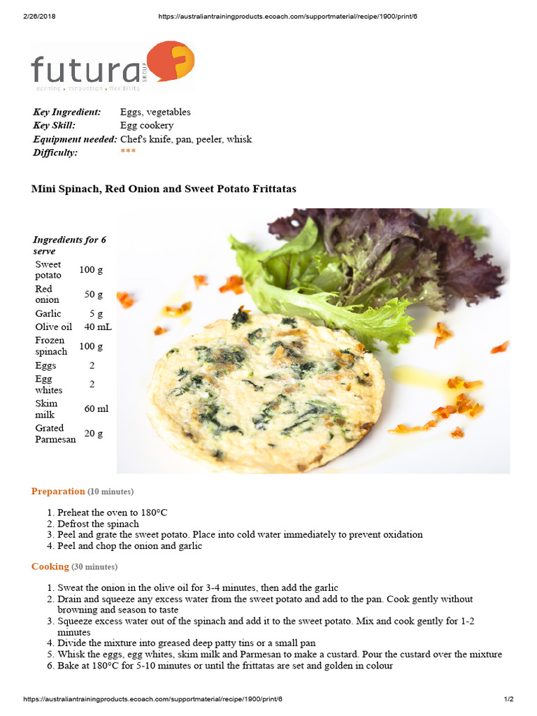 Session 3 Prepare Food To Meet Special Dietary Requirements | PDF ...