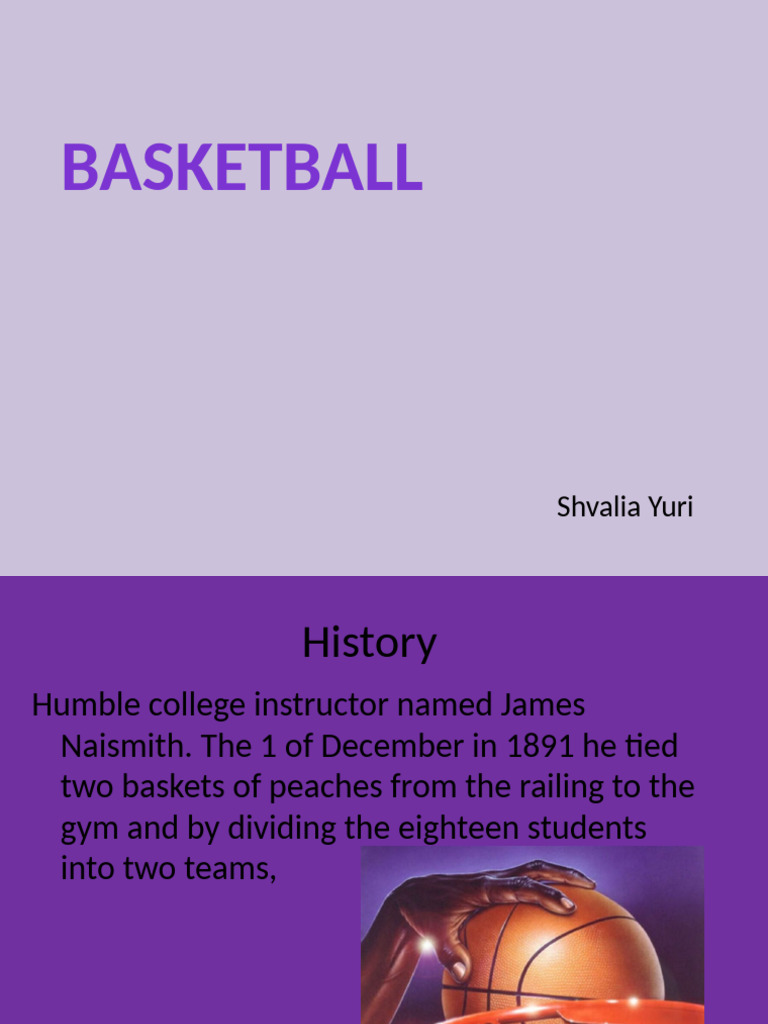 4873 Prezentaciya Na Temu Basketball | PDF