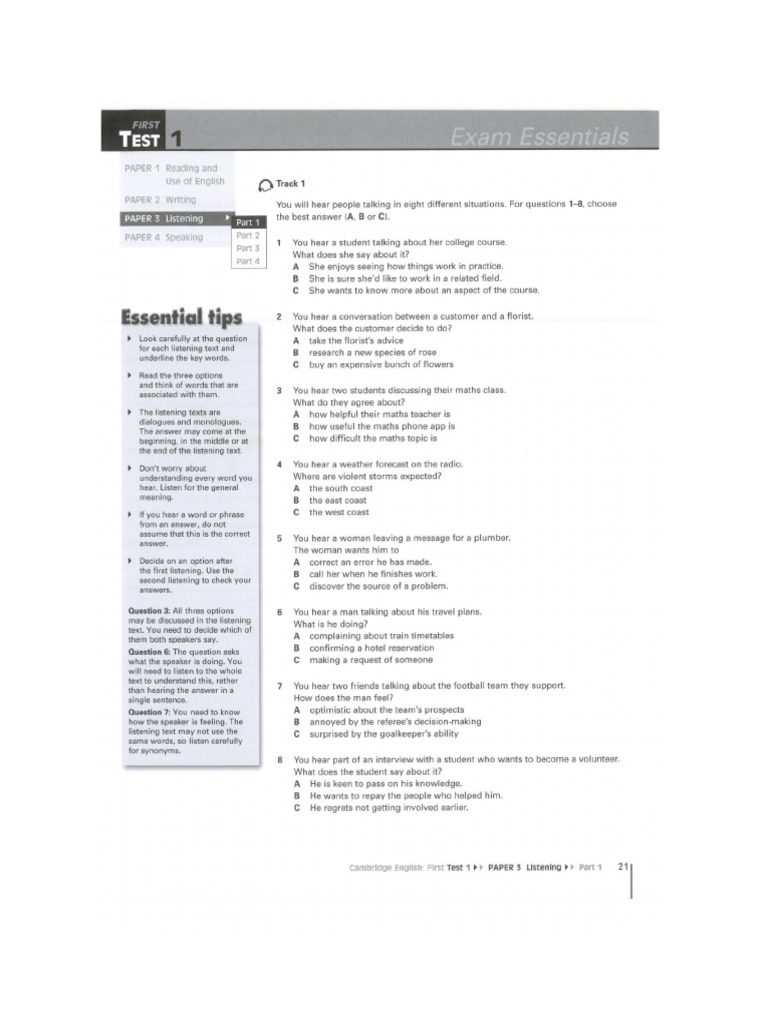 Homework 19.02 (Listening) | PDF