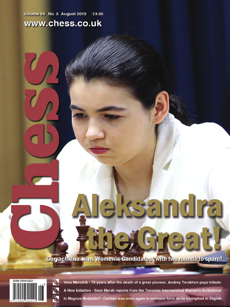 Chess Magazine - August 2019 | PDF | Chess Openings | Traditional Board Games