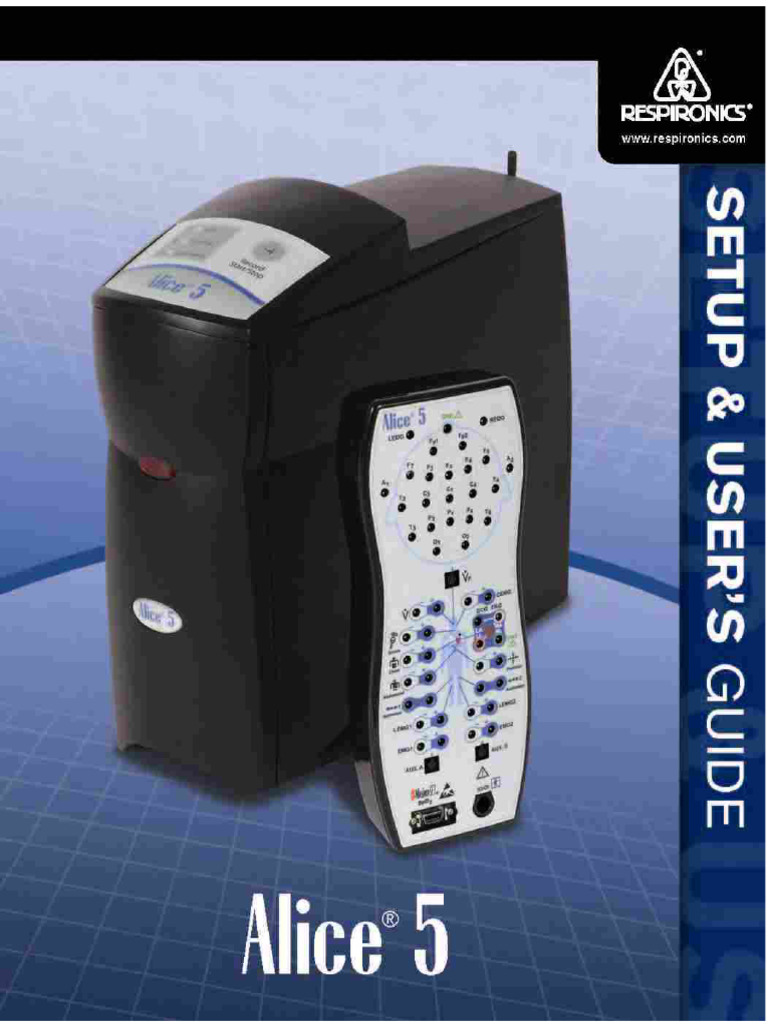 Alice 5 Setup & Users Manual | PDF