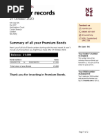 Premium Bonds Application Form | PDF | Cheque | Bonds (Finance)